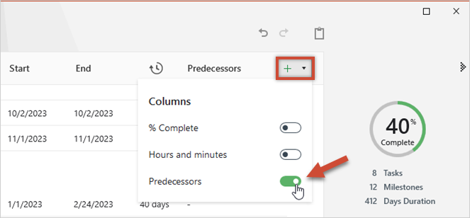 Quick Start to Office Timeline Expert