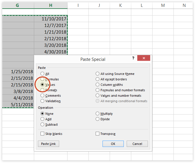 How to change all dates on the timeline when the project is rescheduled