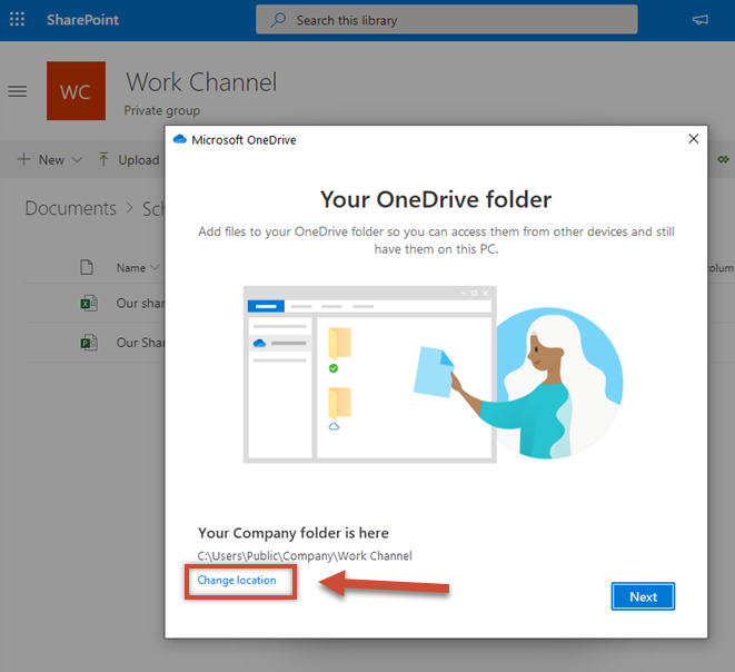 Import Excel or Project files stored in SharePoint