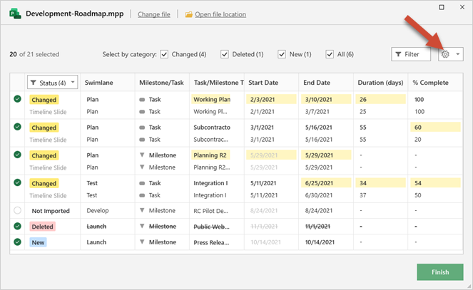 Ignore Title changes when refreshing data