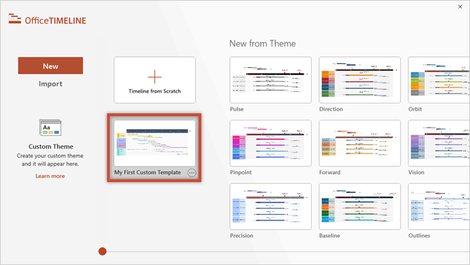 How to create, use and share custom templates