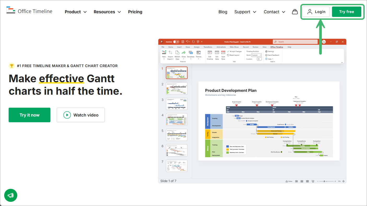 How to activate your new Office Timeline Add-in license