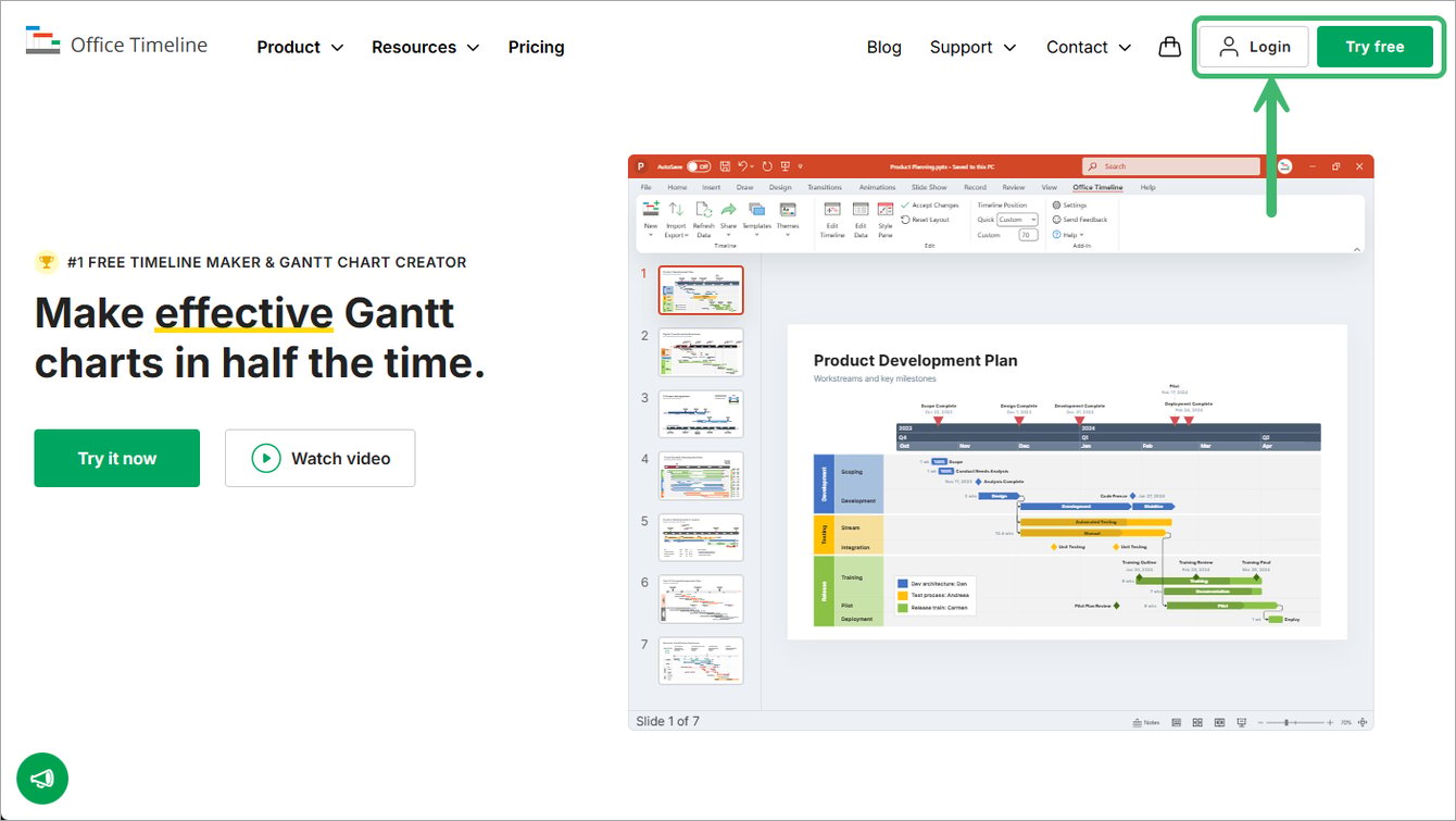 How to activate your new Office Timeline Add-in license