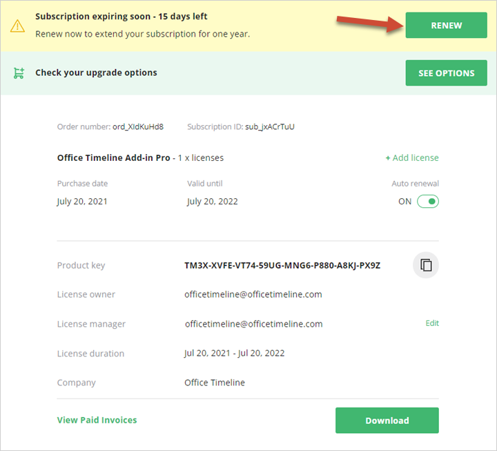 How to upgrade your existing subscription to Plus (Legacy)